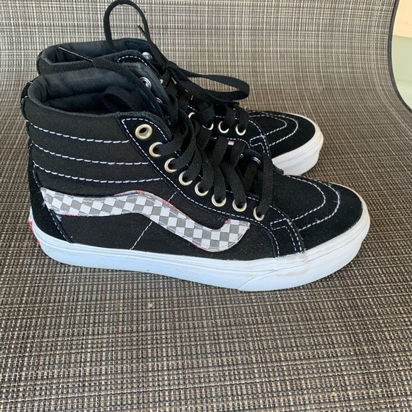 Vans | Shoes | Vans High Top Sk8hi Reissue Checkerboard | Poshmark